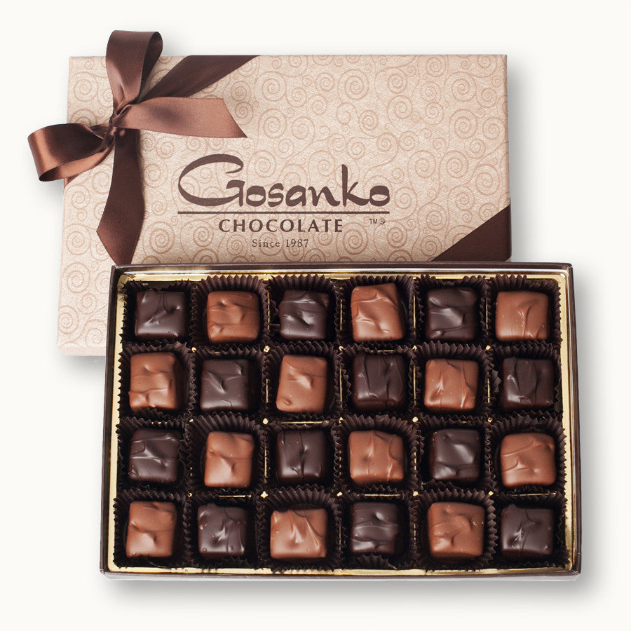 Creamy Caramel Box of 24 – Gosanko Chocolate